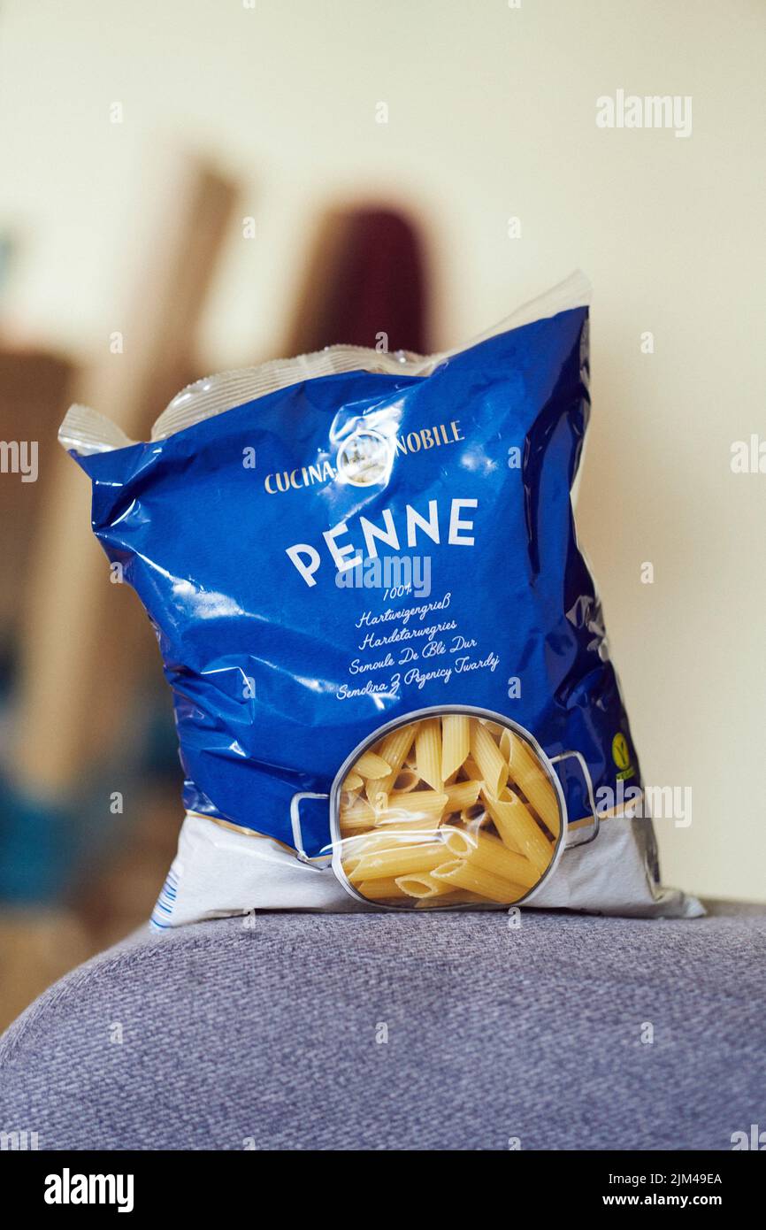 Italian penne hi-res stock photography and images - Alamy