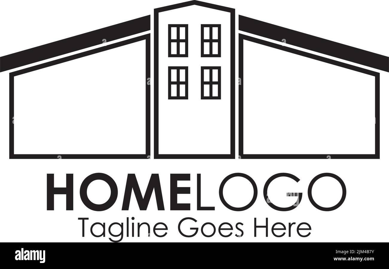 Home logo design vector illustration template Stock Vector Image & Art ...