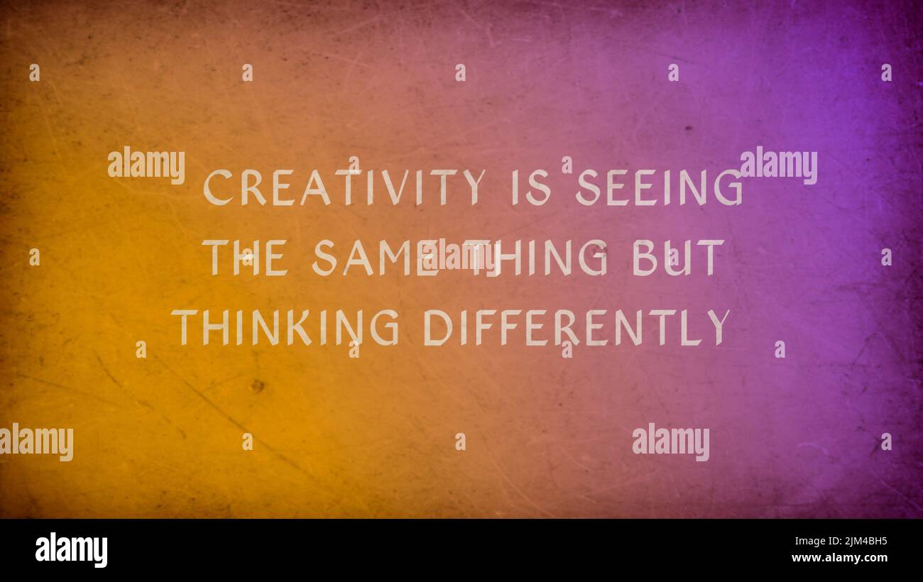 An illustration of a motivational quote on a gradient background ...