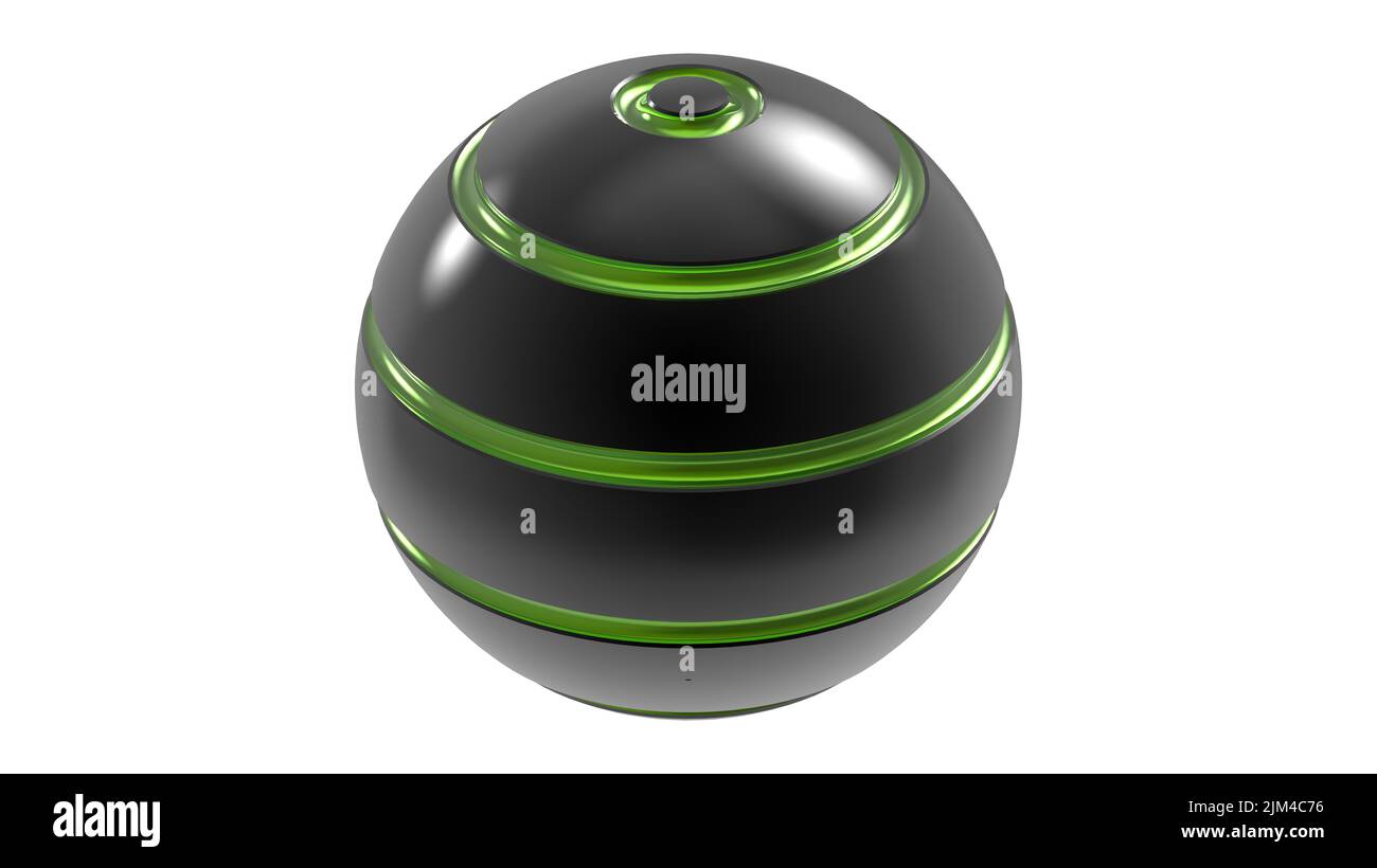 3d sphere render illustration Stock Photo - Alamy