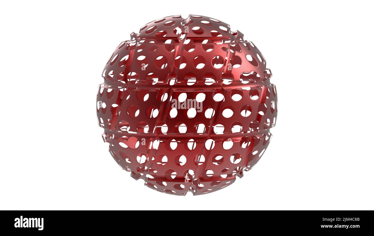 3d sphere render illustration Stock Photo - Alamy