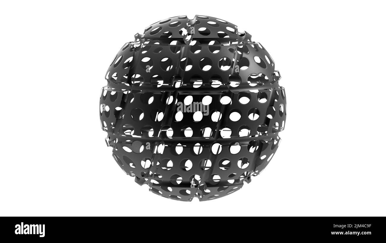 3d sphere render illustration Stock Photo - Alamy