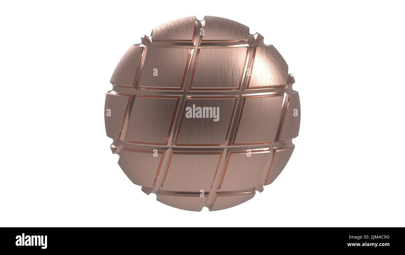 3d sphere render steel illustration Stock Photo - Alamy
