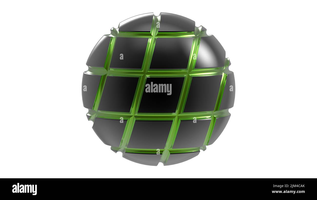 3d sphere render illustration Stock Photo - Alamy