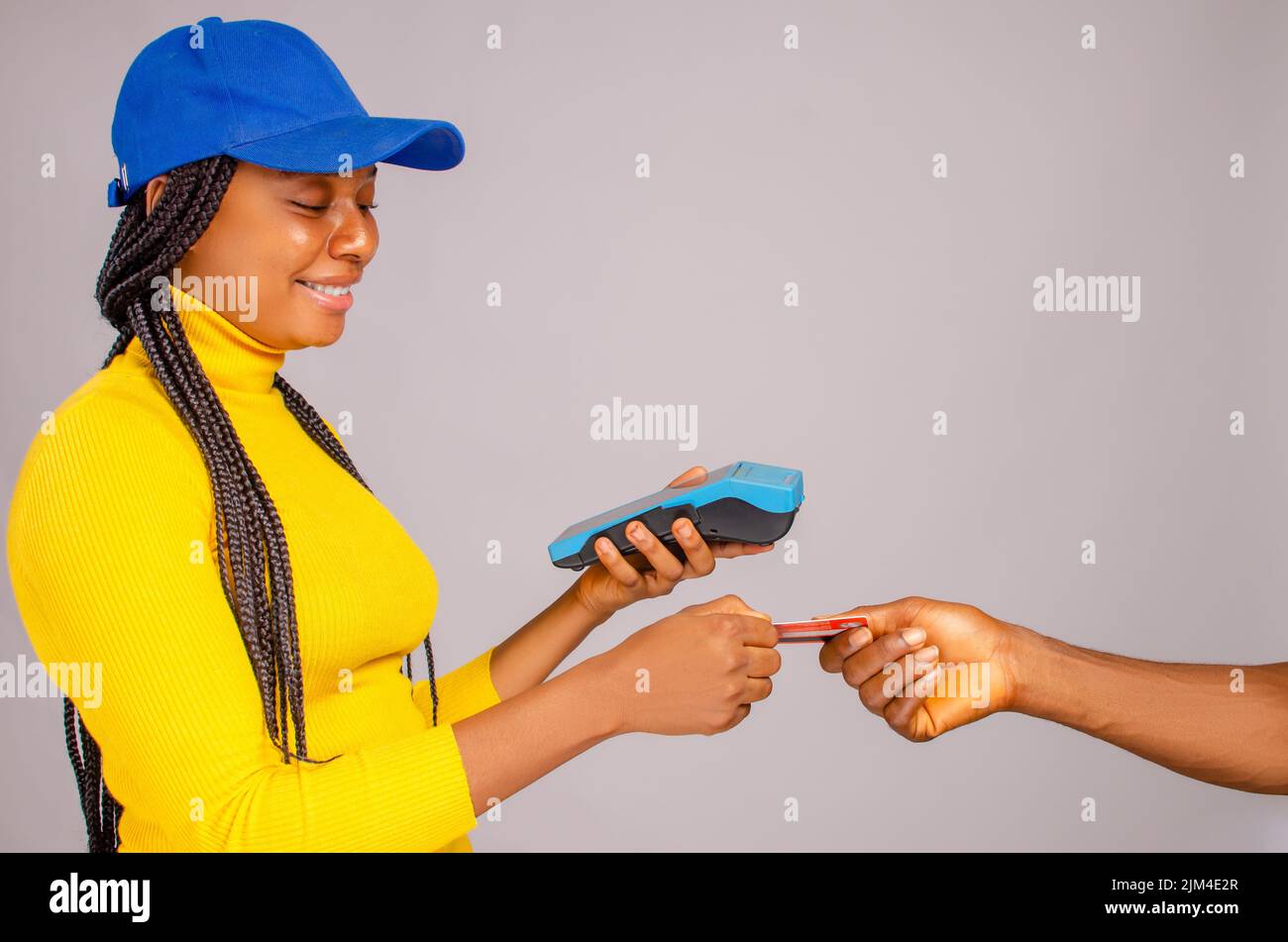Sales lady hi-res stock photography and images - Alamy