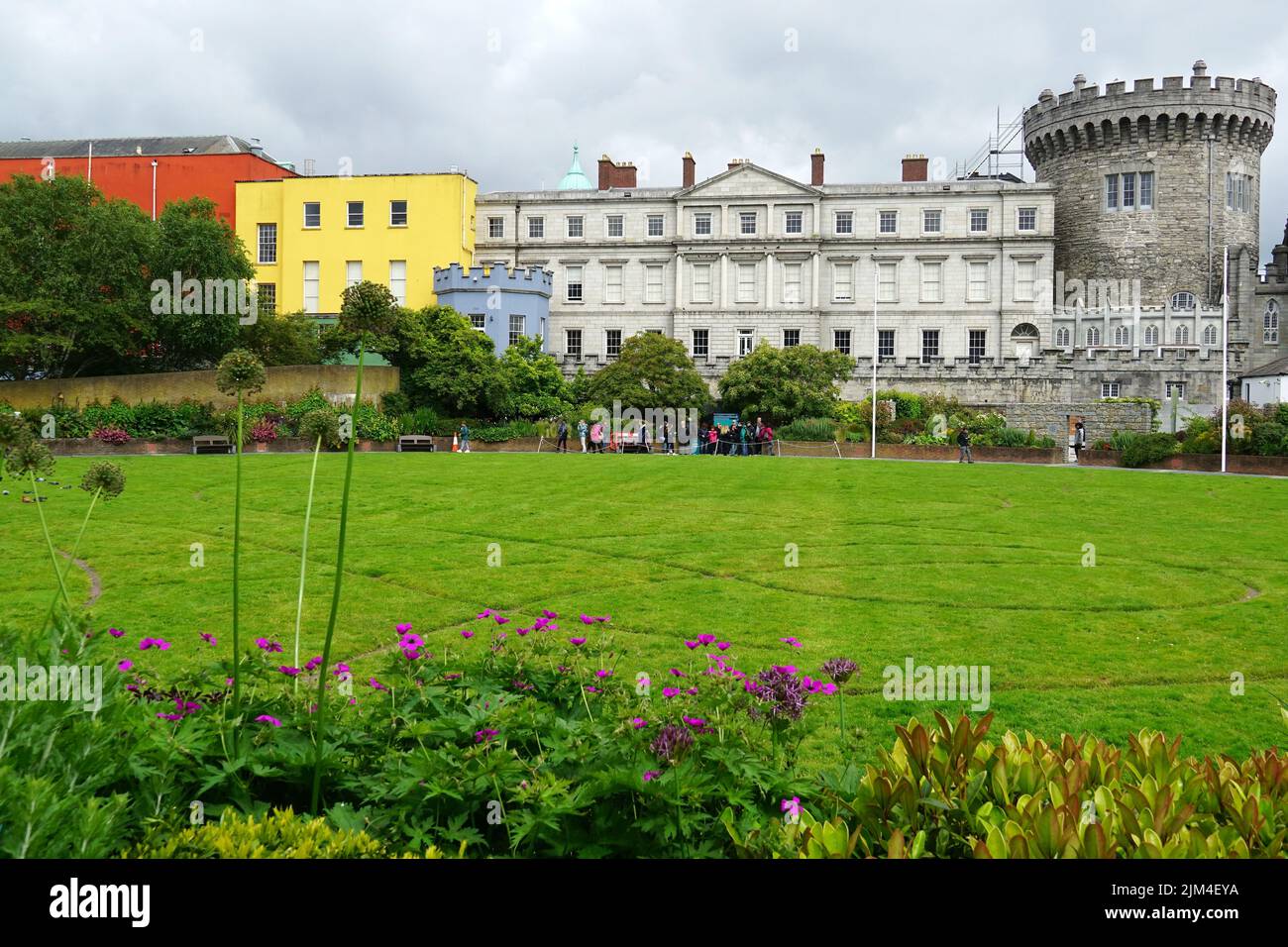 garden, Dublin Castle, Caisleán Bhaile Átha Cliath, Dublin, Baile Átha ...