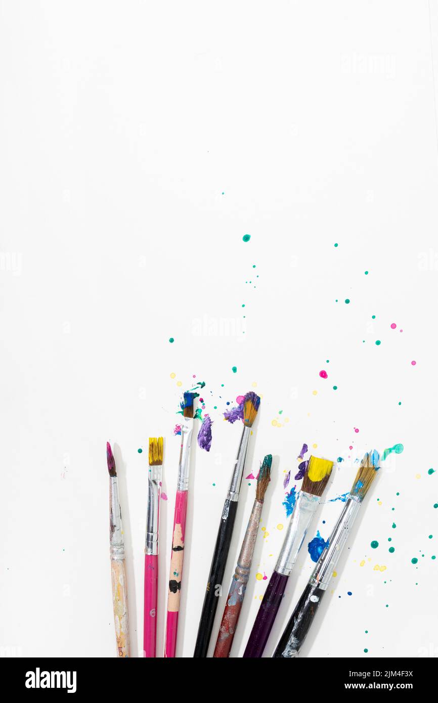 Brush brushes brushing design hi-res stock photography and images - Alamy