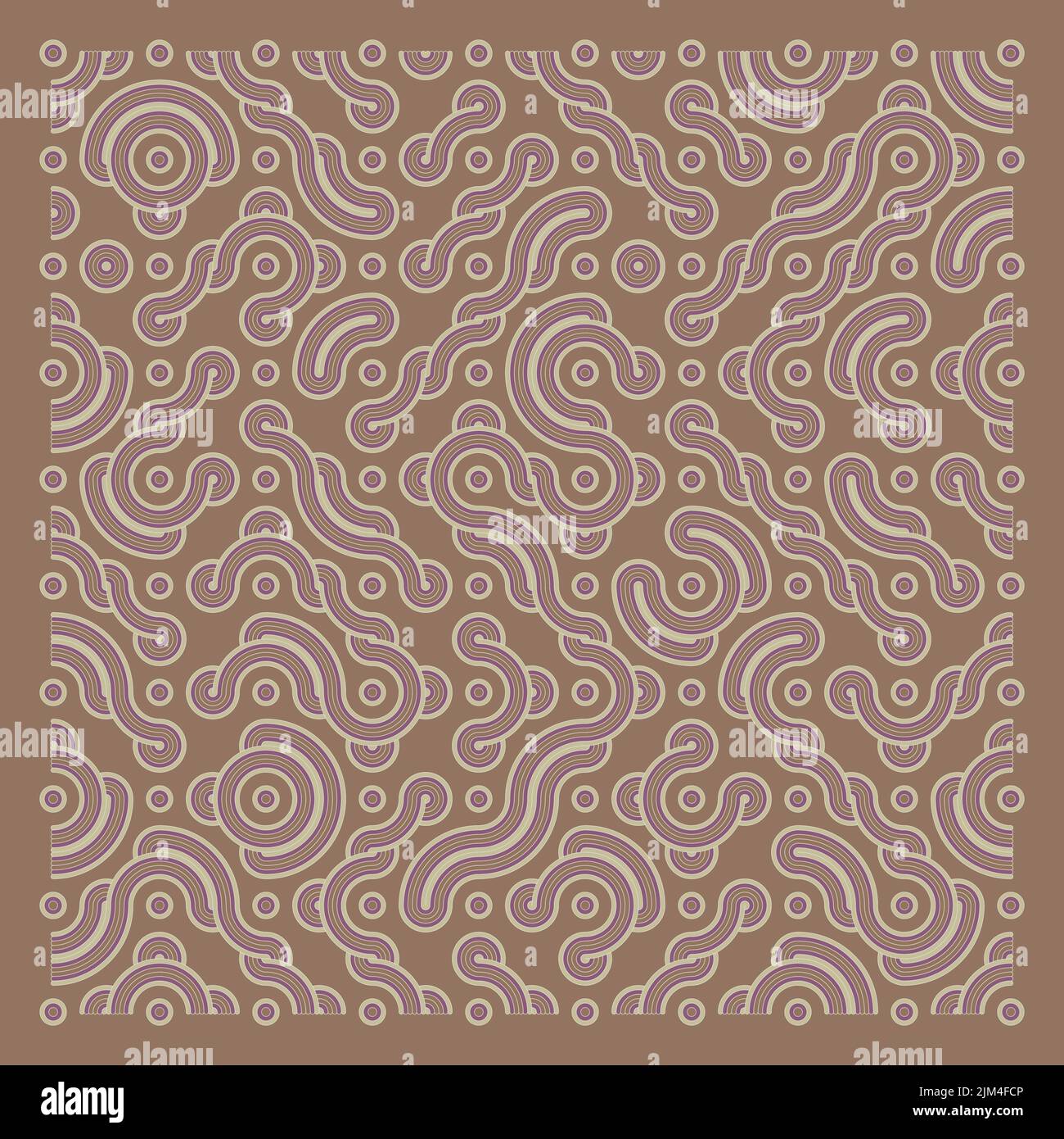 Random color rounded truchet tiling illustration Stock Vector Image ...