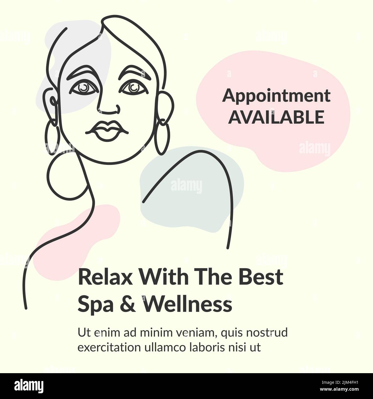 Relax and rejuvenate Stock Vector Images - Alamy