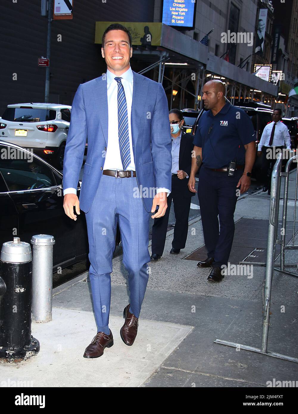Hosts At Good Morning America -PICTURED: WIll Reeve -LOCATION: New York ...
