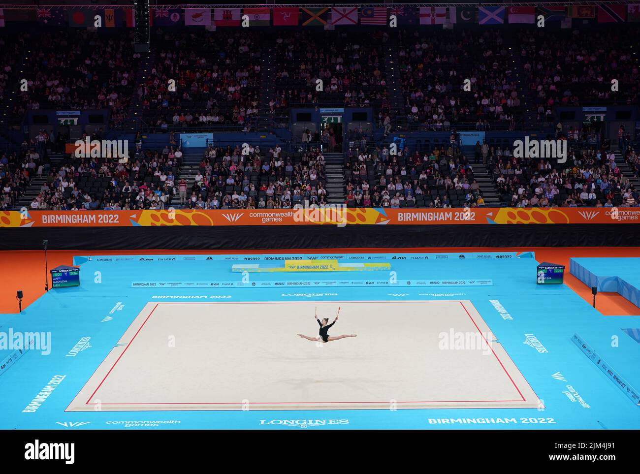 Australia's Lidiia Iakovleva during Rhythmic Gymnastics, Team Final and ...