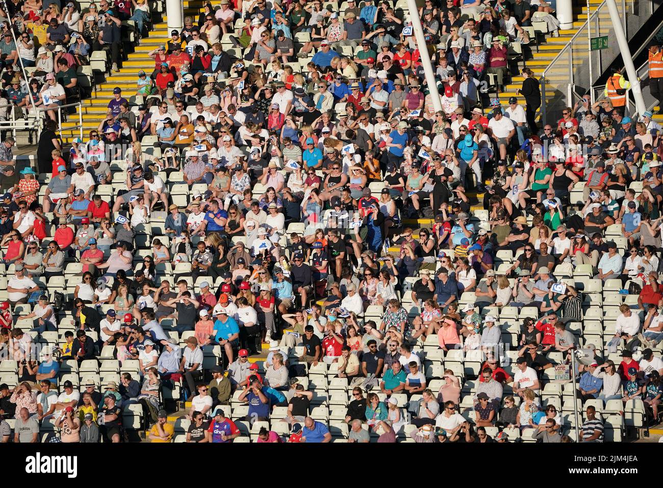 A general view of spectators during the game between England and New ...