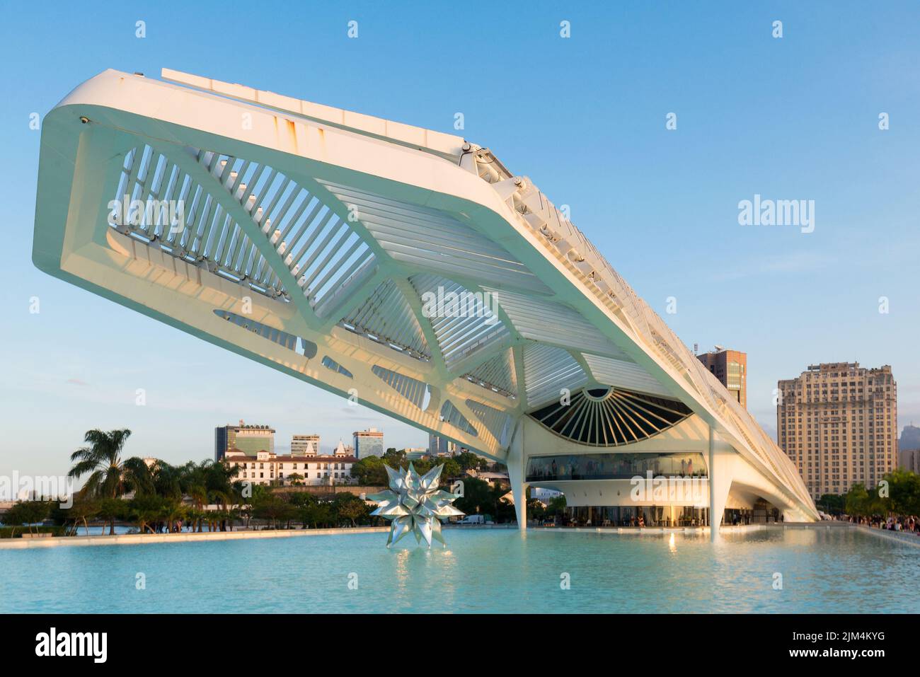 The Museum of Tomorrow, a science museum in Rio de Janeiro. Designed by ...