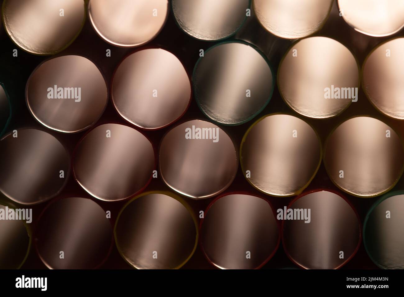 Macro shot through group white hi-res stock photography and images - Alamy
