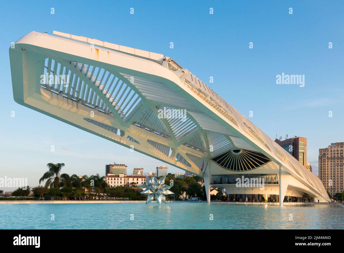 The Museum of Tomorrow, a science museum in Rio de Janeiro. Designed by ...