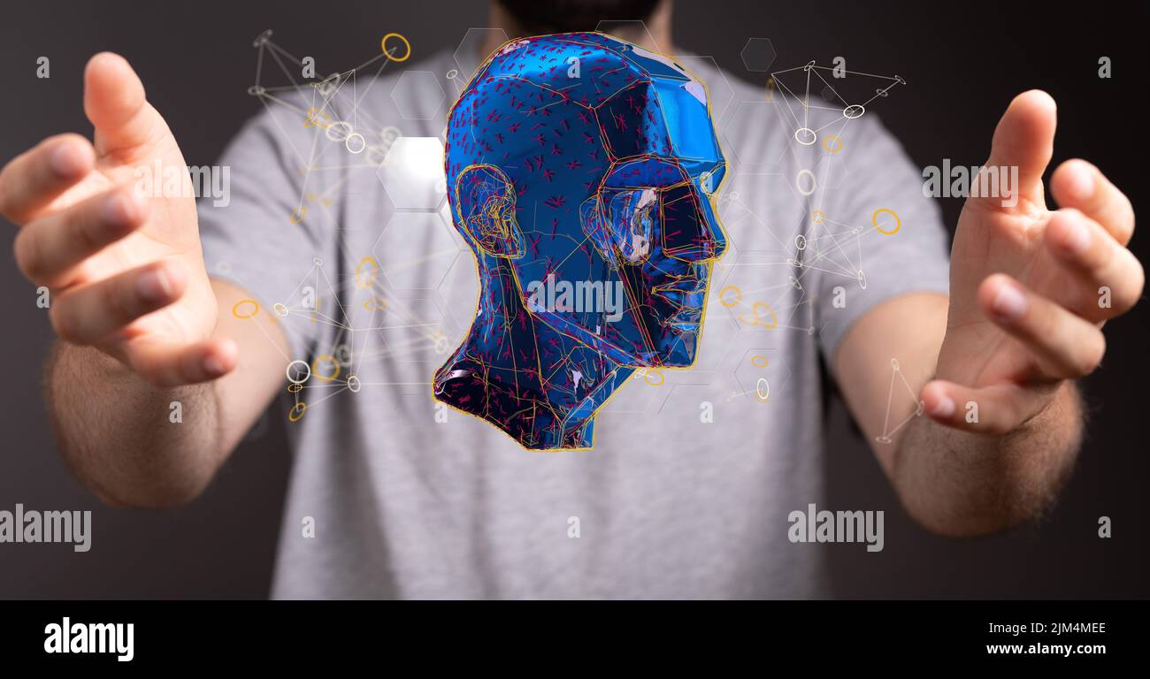 Virtual animation construction hi-res stock photography and images - Alamy
