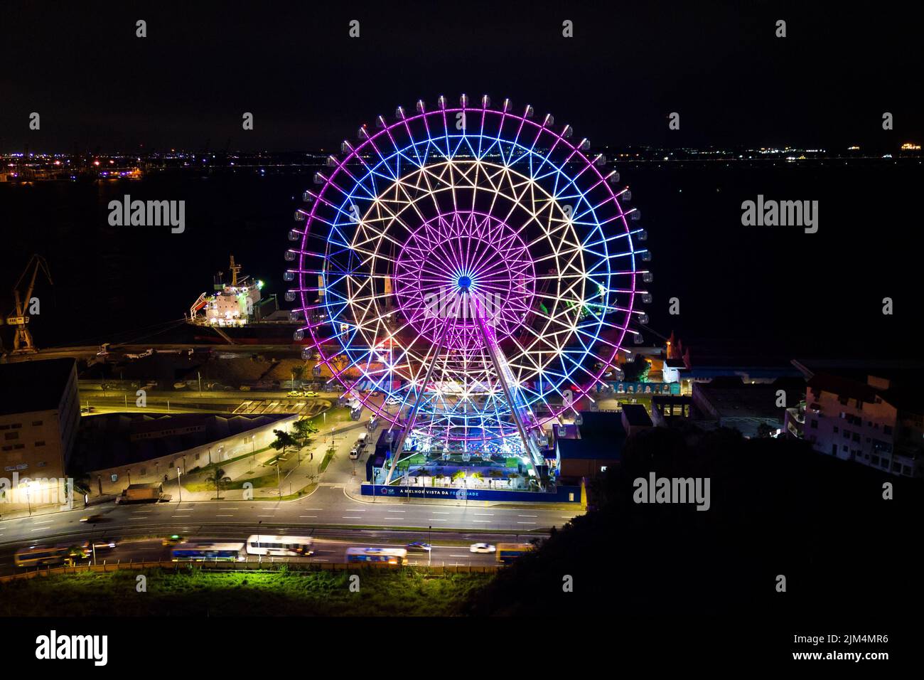 Rio de Janeiro, Brazil - August 3, 2022: Yup Star (Rio Star) ferris ...