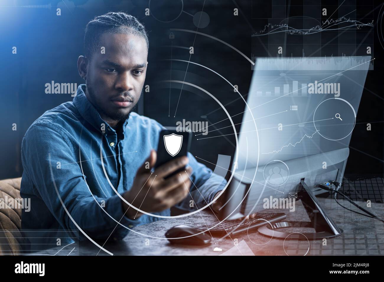 Lock shield security icon hi-res stock photography and images - Alamy