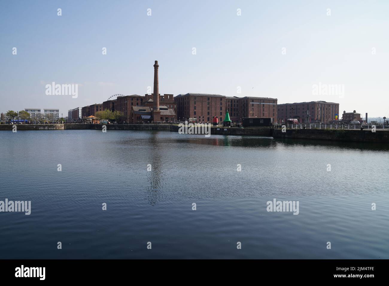The Royal Albert Dock. The complex of dock buildings and warehouses in ...