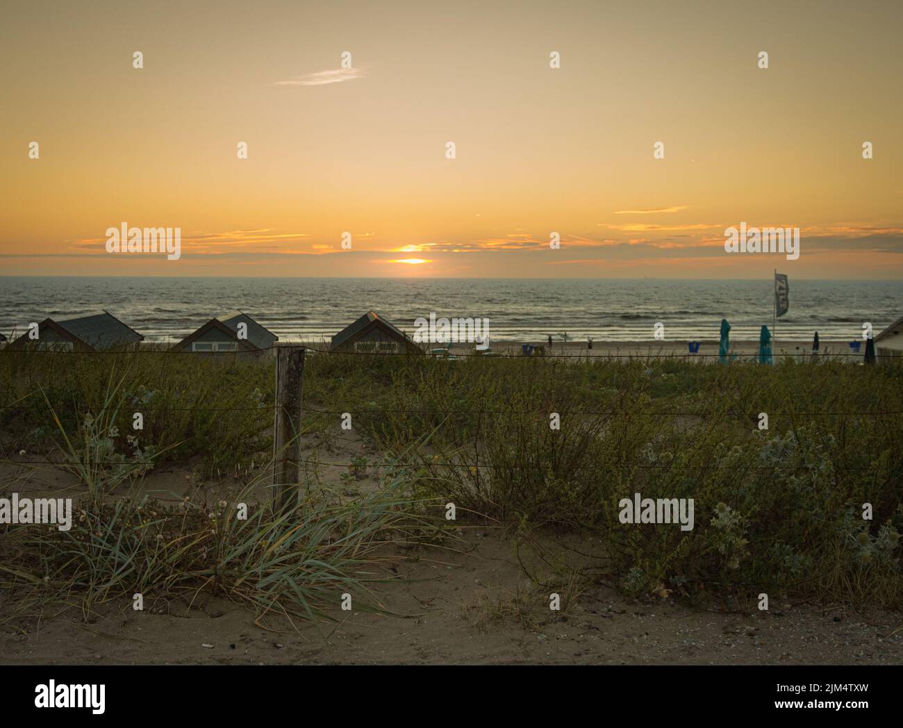 Katwijk beach in the netherlands hi-res stock photography and images ...