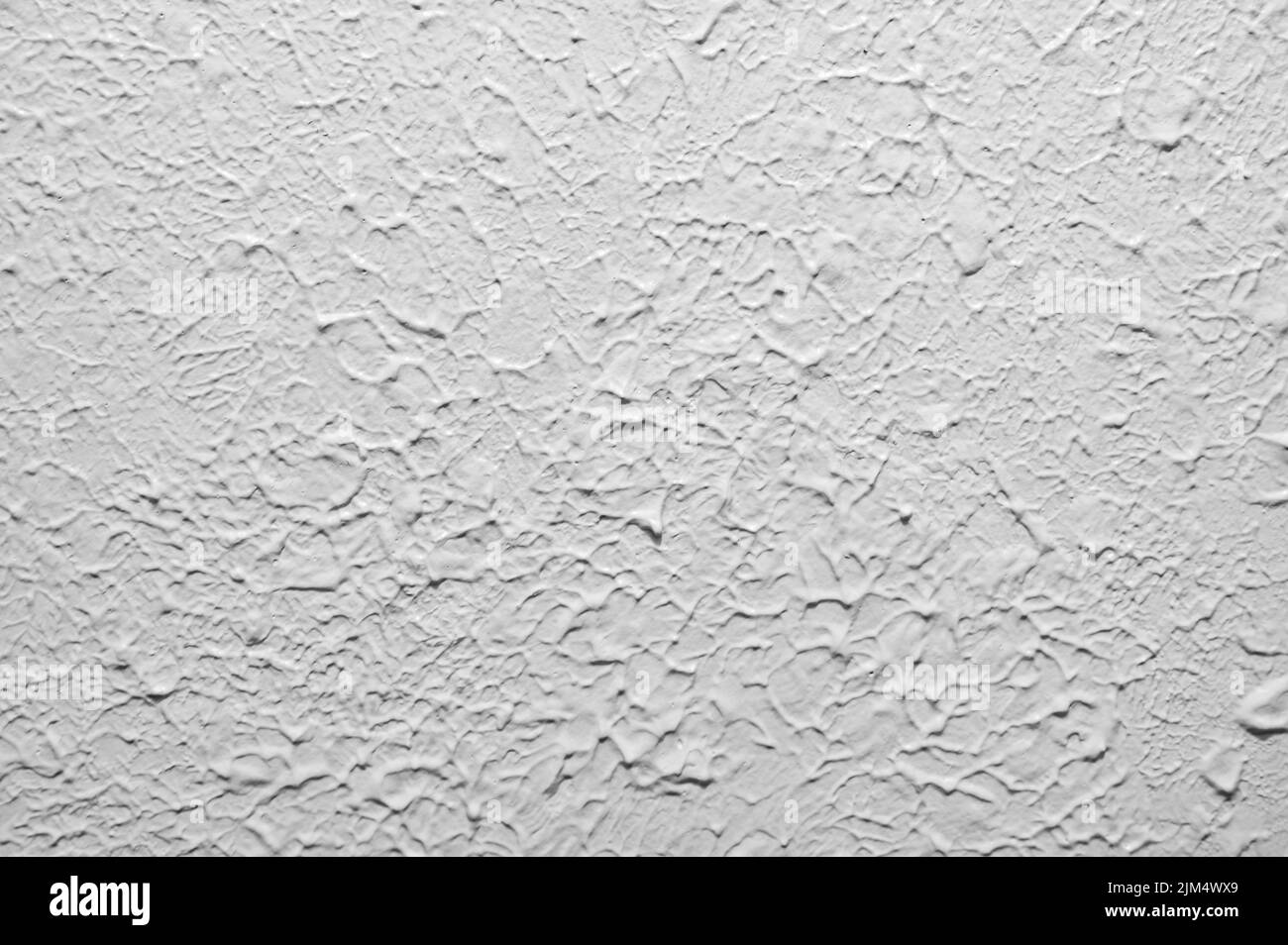 Stomp brush style drywall texture from the 1980s Stock Photo - Alamy