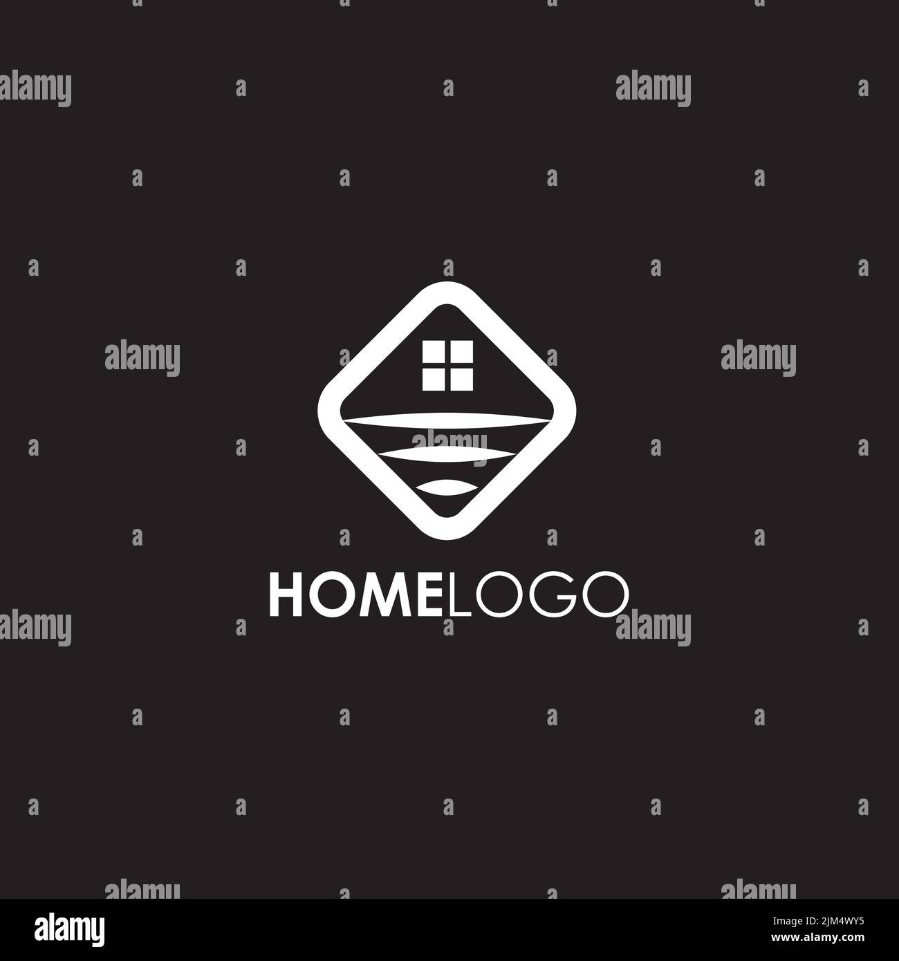 Home logo design vector illustration template Stock Vector Image & Art ...