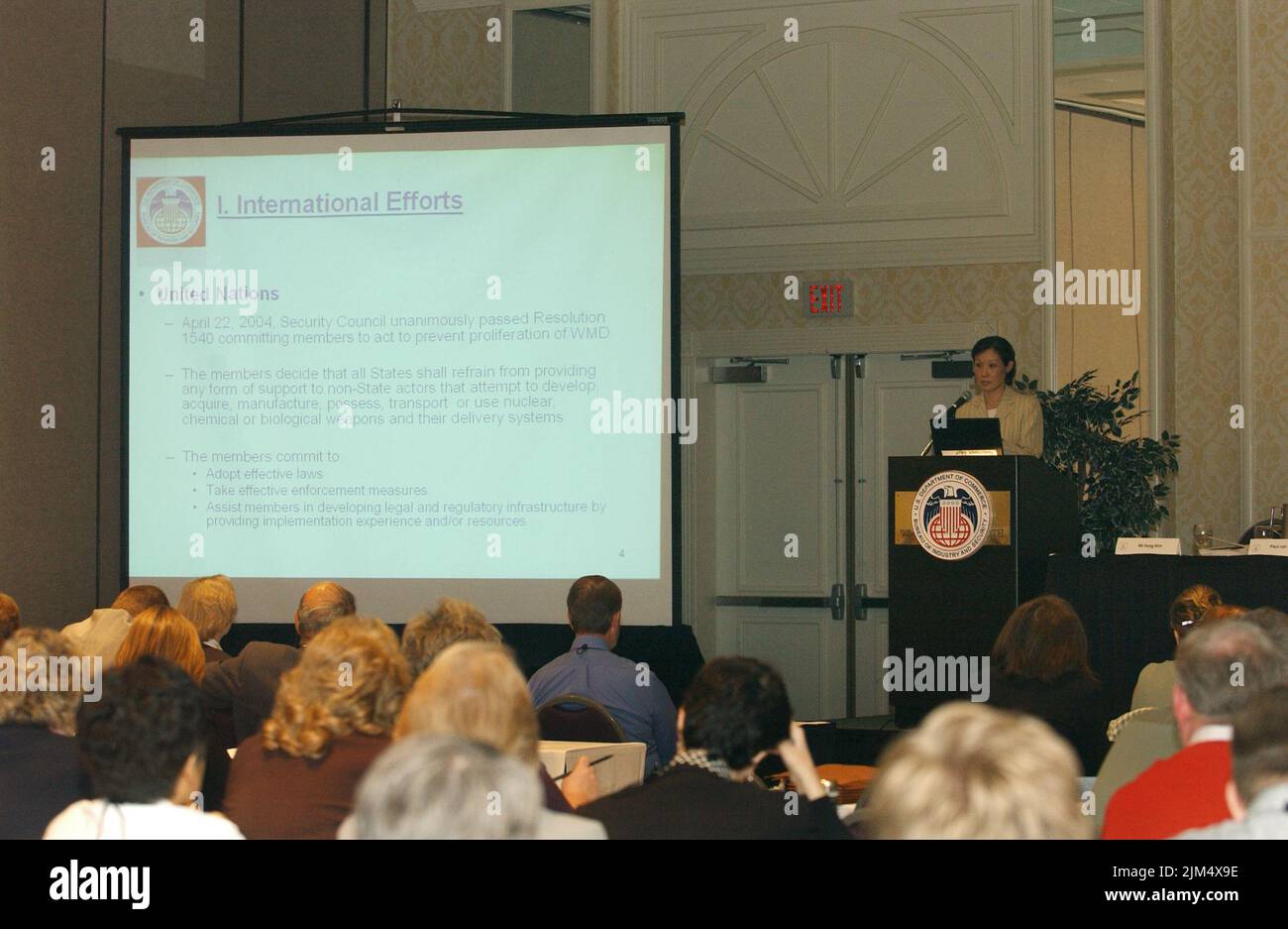 Bureau of Industry and Security - BIS Update 2004 Conference Stock ...