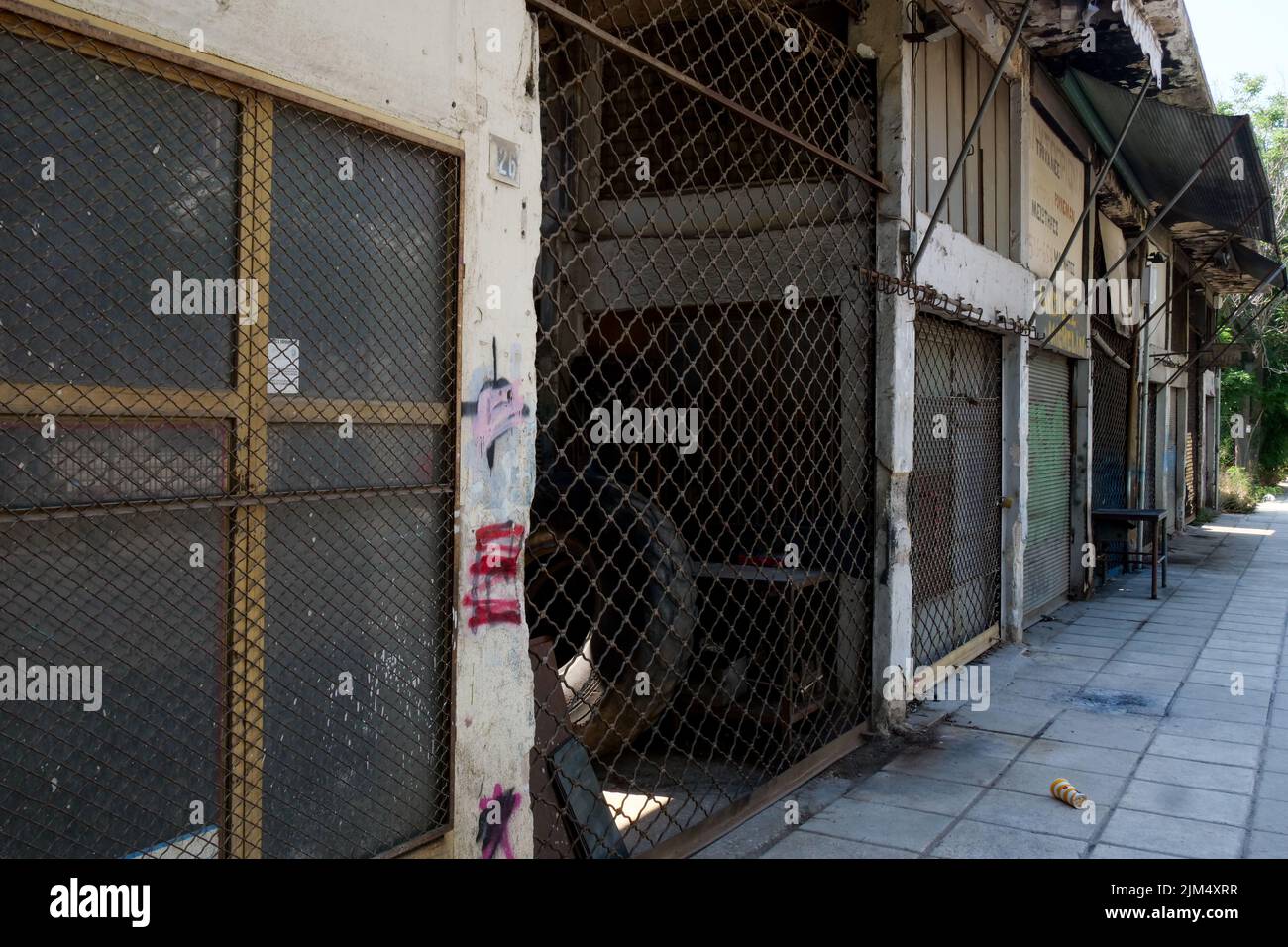 Palea Sfagia, an urban zone under rehabilitation, Thessaloniki ...