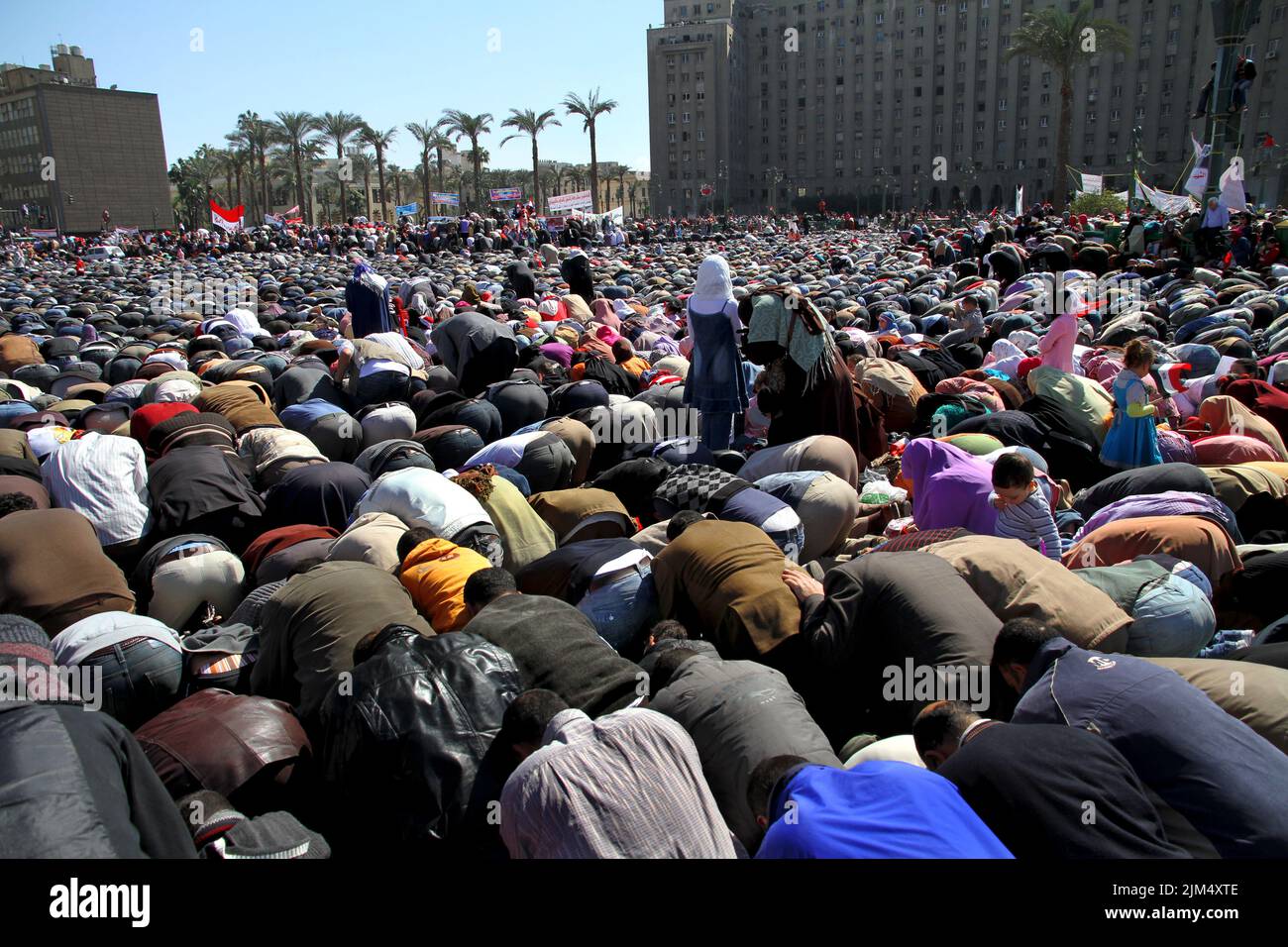 Cairo, Egypt. The Arab Spring Revolution, from 2011, which overthrew ...