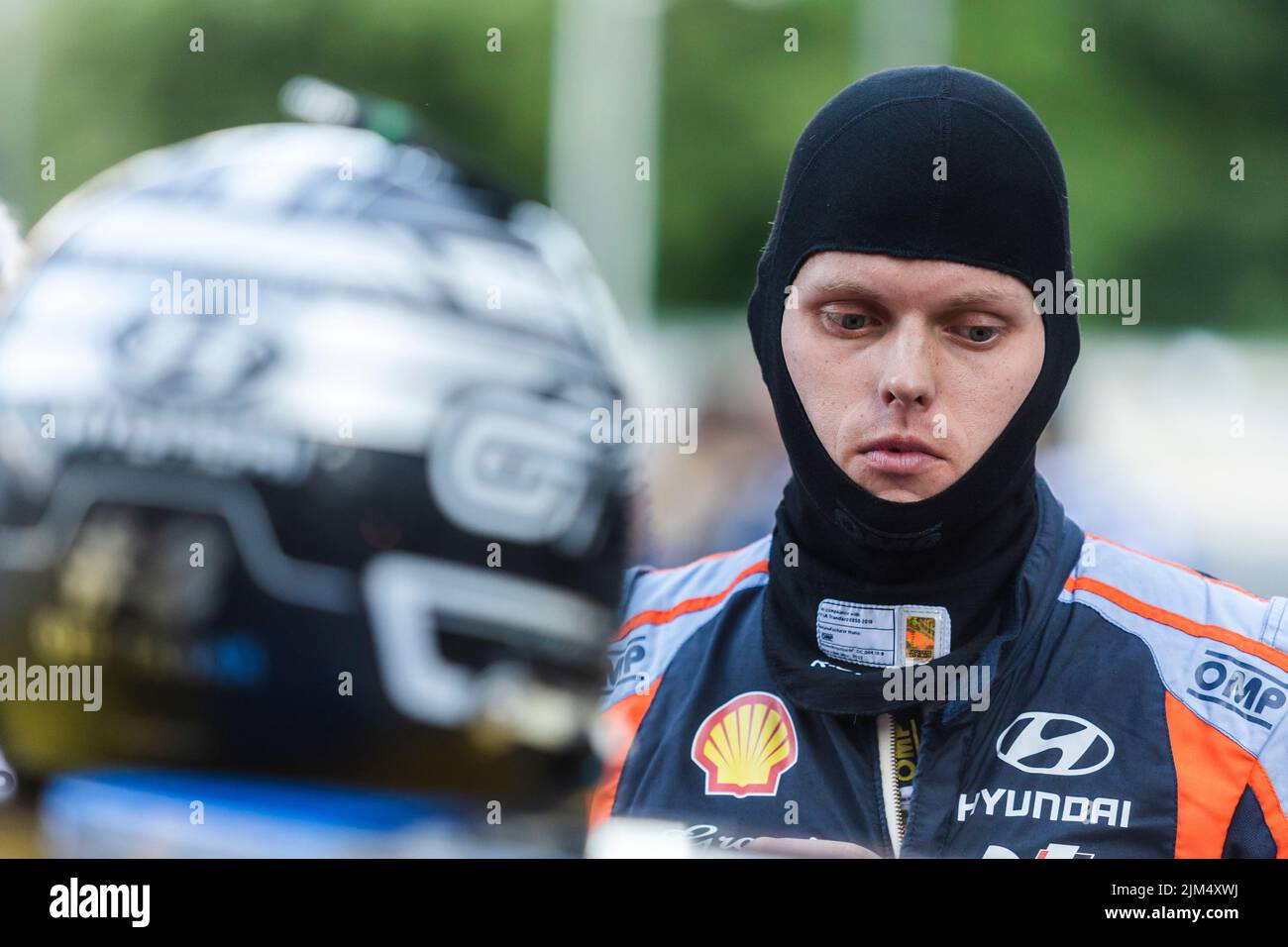 TANAK Ott (est), Hyundai Shell Mobis World Rally Team, Hyundai i20 N ...