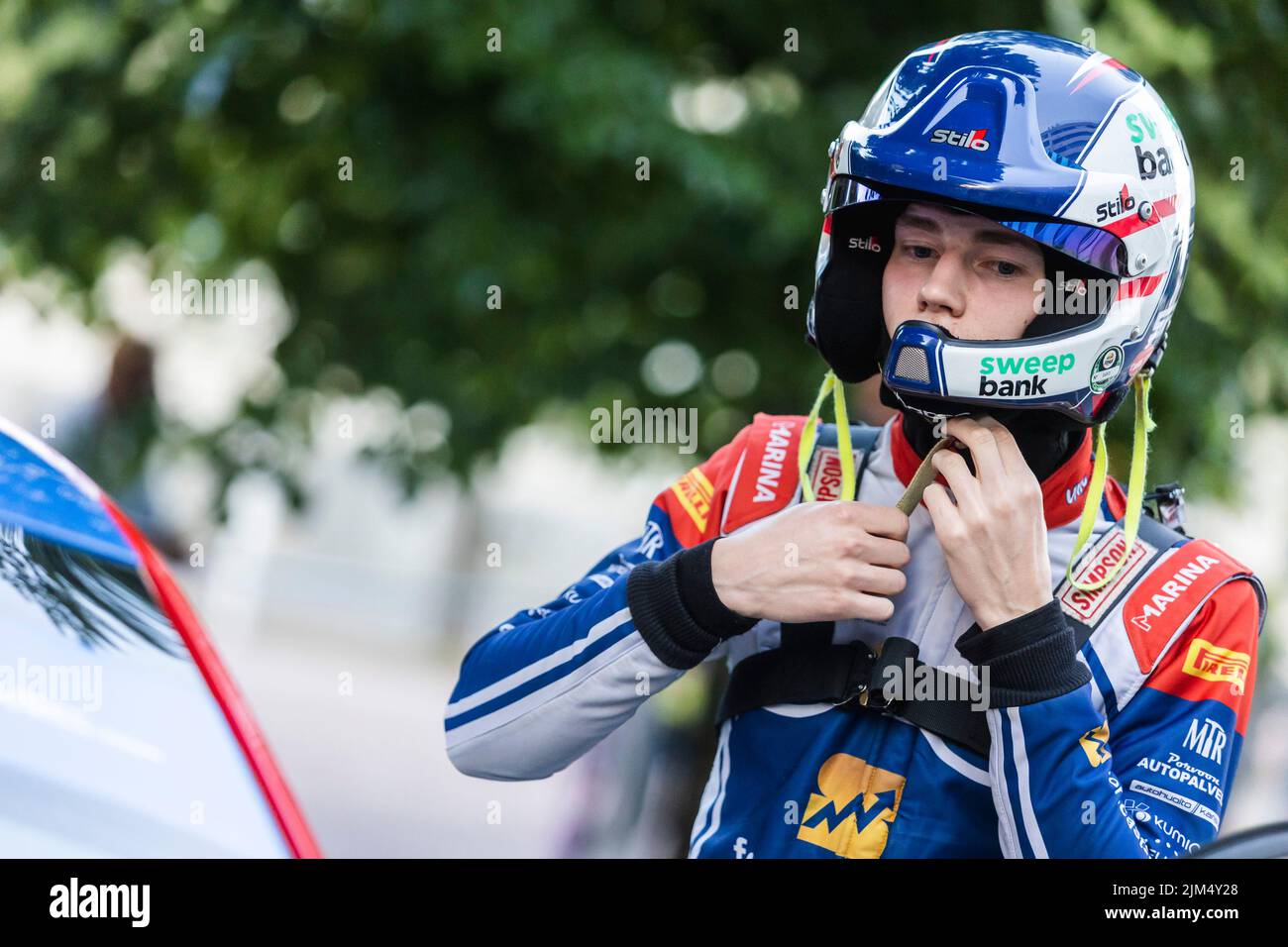 PAJARI Sami (fin), Ford Fiesta Rally3, portrait during the Rally ...
