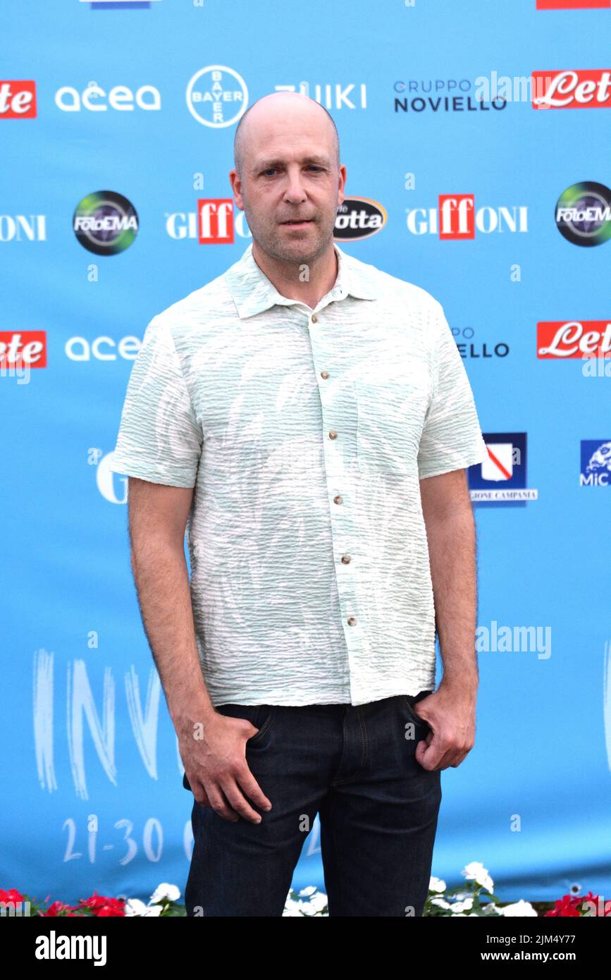 July 22, 2022, Giffoni Valle Piana, Italy: Chris Hayward at Giffoni ...