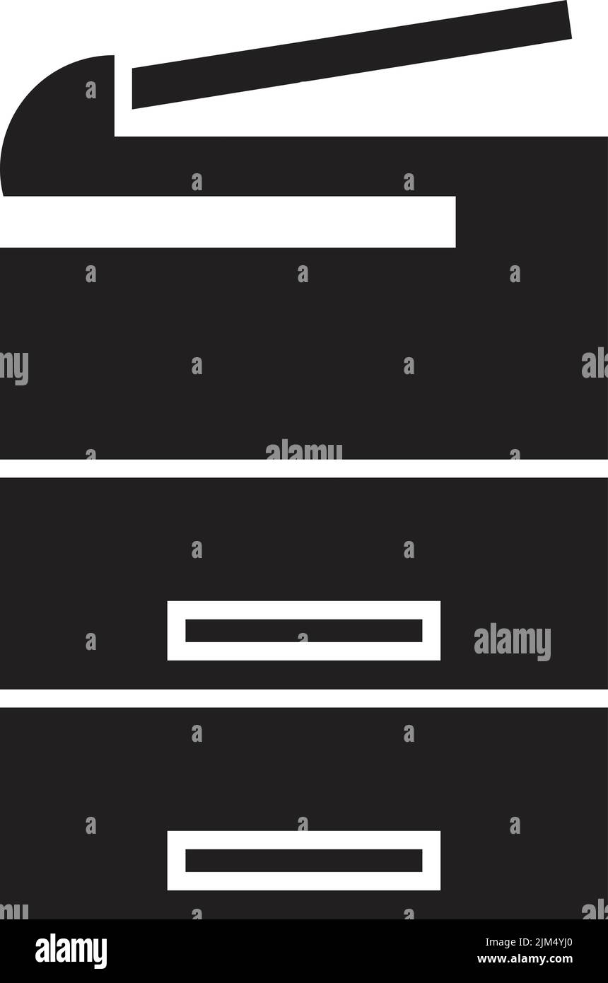 Duplicate machine Stock Vector Images - Alamy