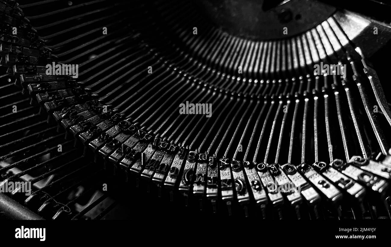 Typewriter photograph vintage retro aesthetic Stock Photo - Alamy