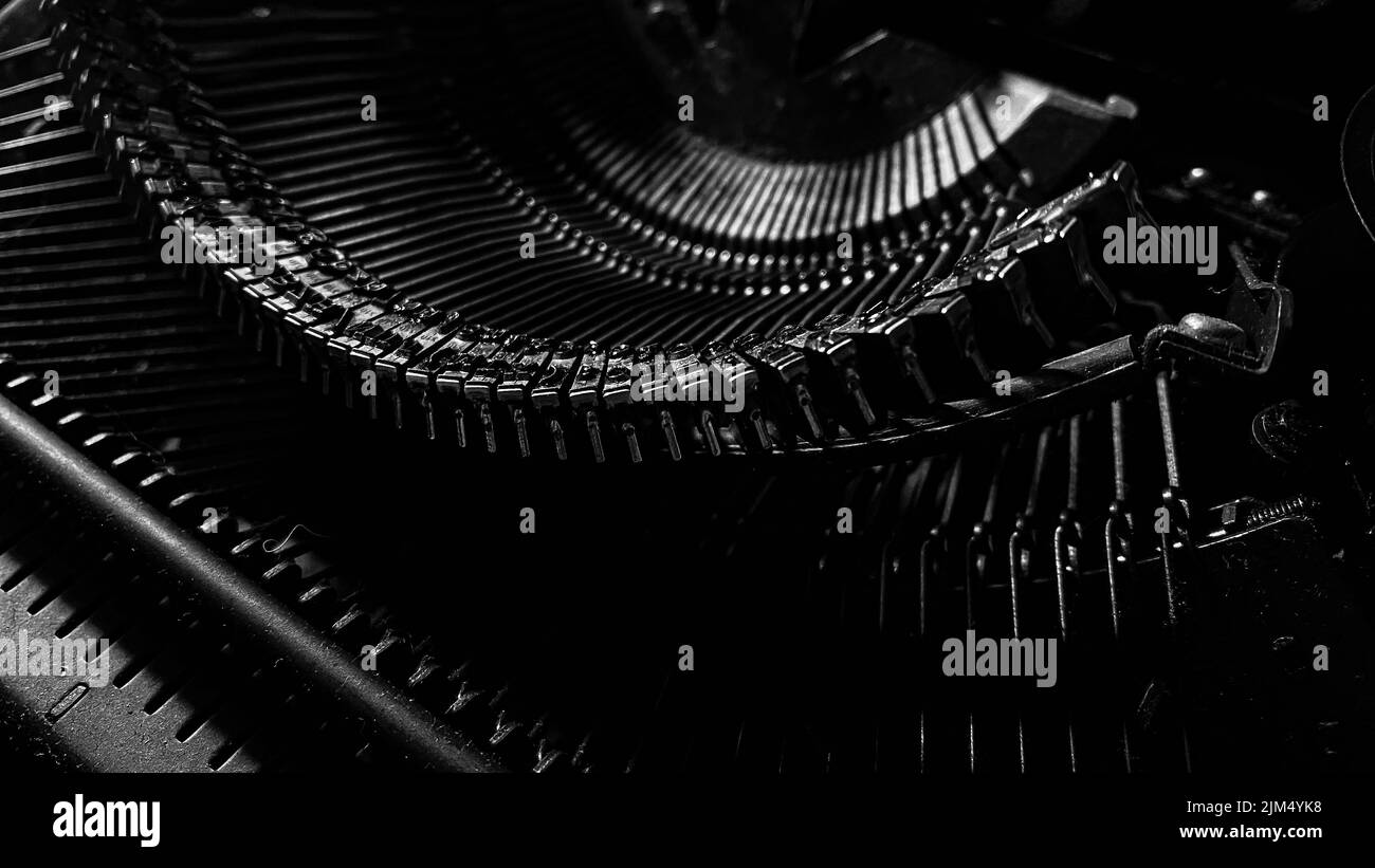 Typewriter photograph vintage retro aesthetic Stock Photo - Alamy