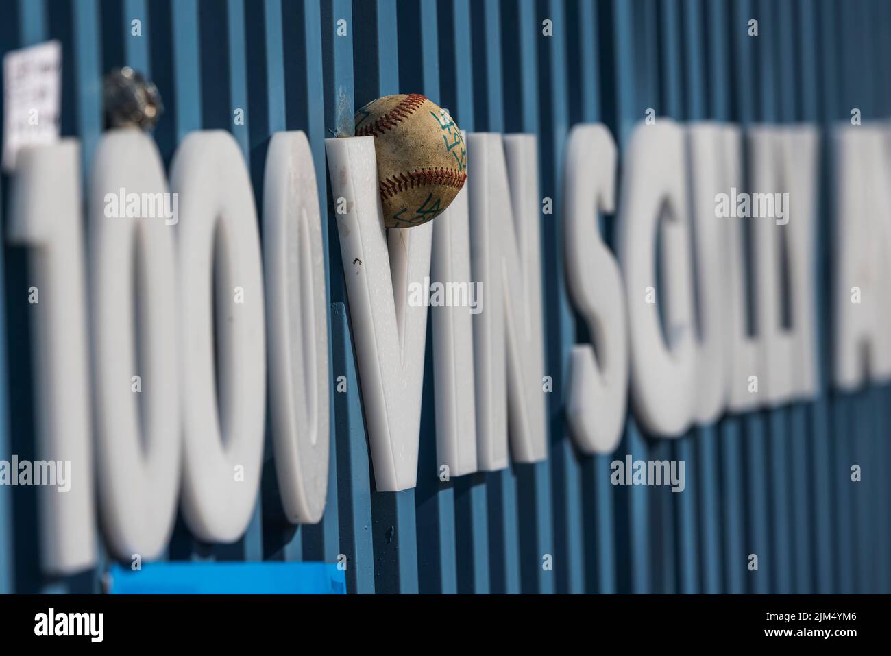 The City of Los Angeles and Dodger Stadium commemorates the passing of ...