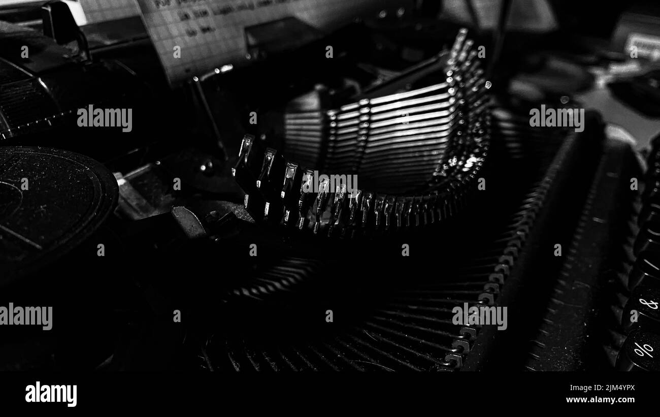 Typewriter photograph vintage retro aesthetic Stock Photo - Alamy