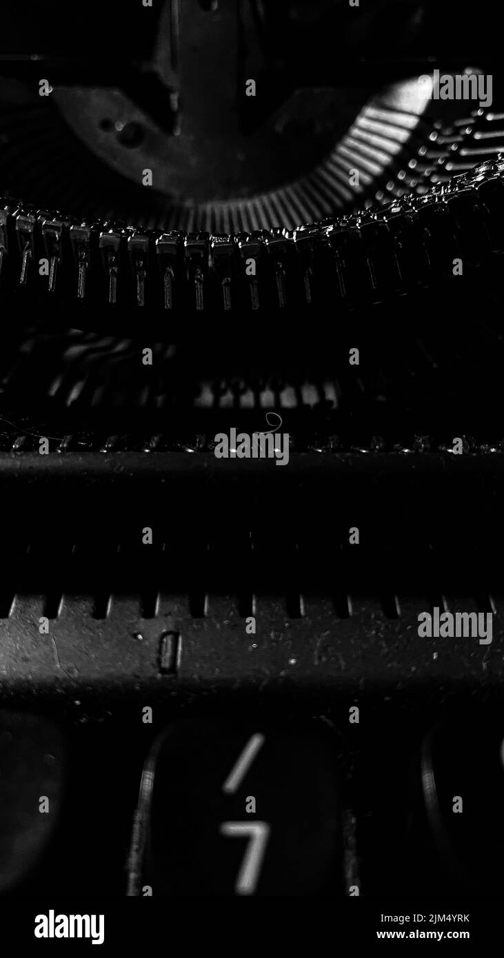 Typewriter photograph vintage retro aesthetic Stock Photo - Alamy