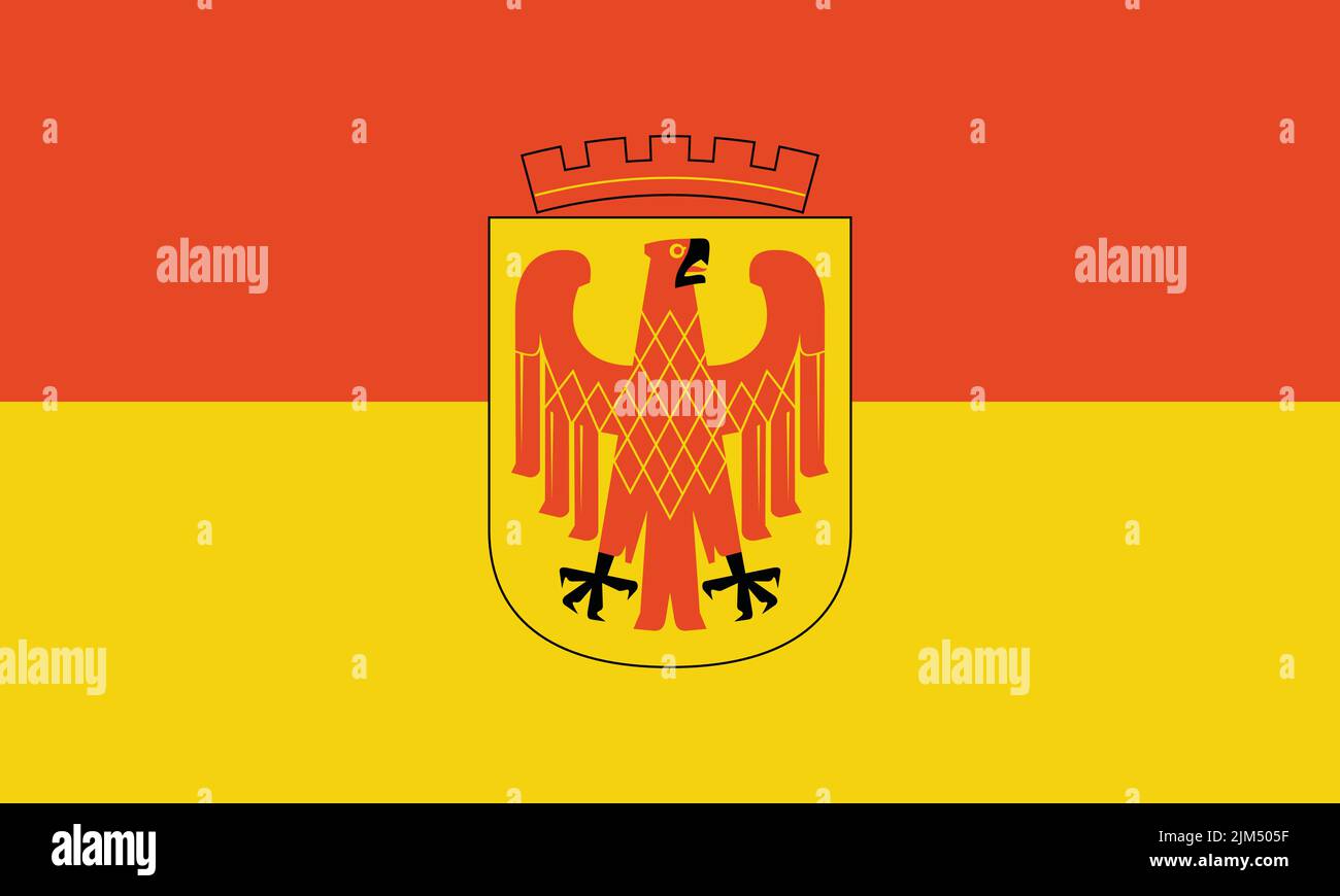 Flag of potsdam Stock Vector Images - Alamy