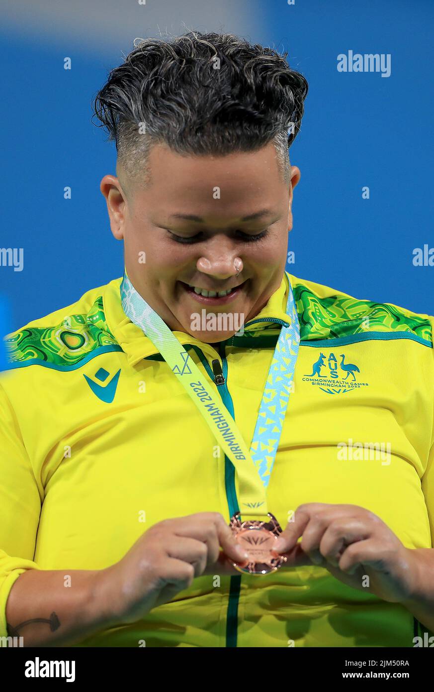 Australia’s Hani Watson with her Bronze Medal after the Women’s ...