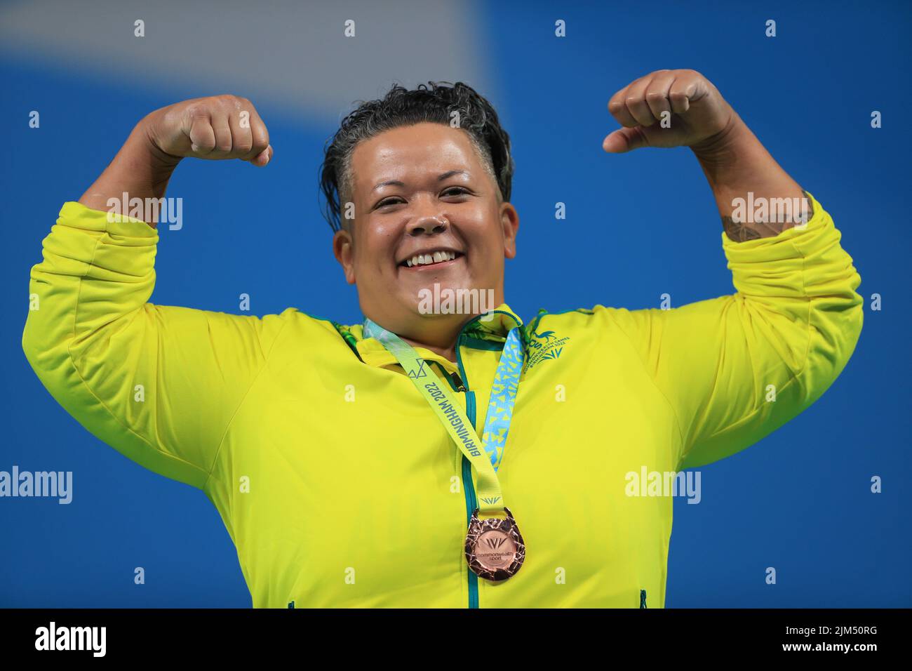 Australia’s Hani Watson with her Bronze Medal after the Women’s ...