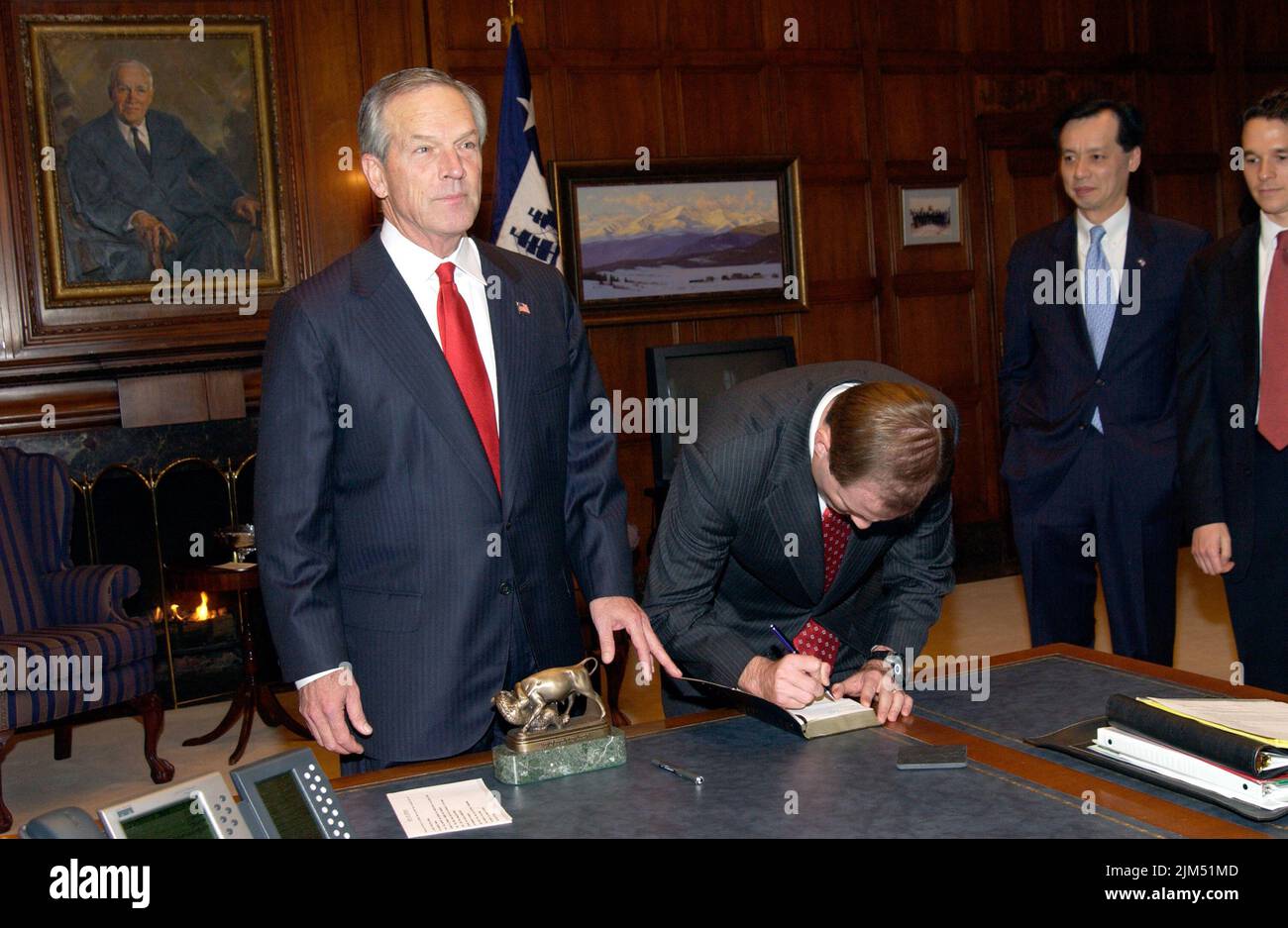Office of the Secretary - Swearing In Jon Dudas, Brett Palmer and Ben ...