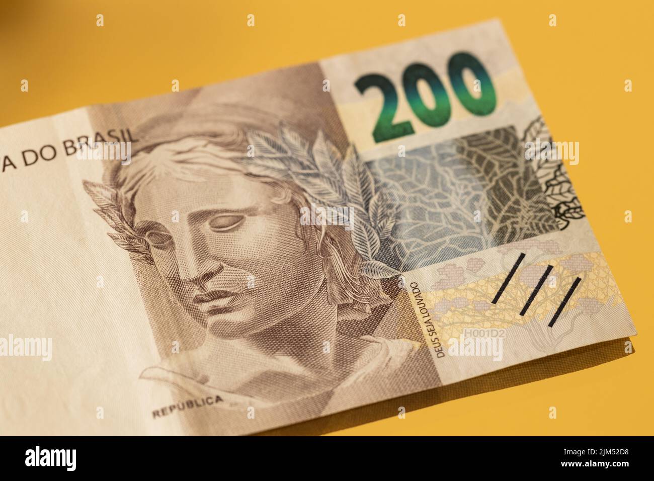 Brazilian money currency 200 hi-res stock photography and images - Alamy