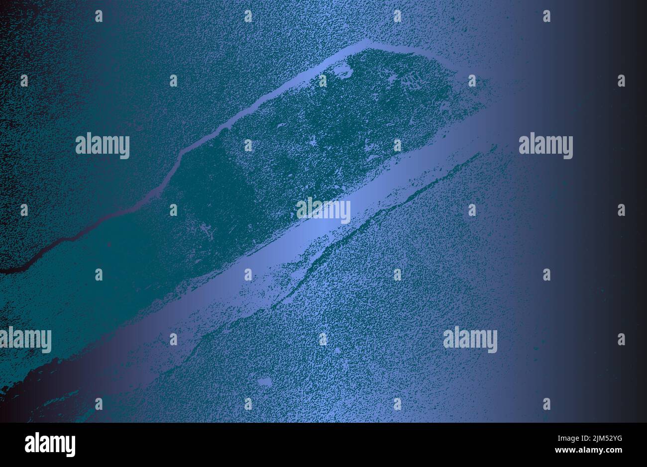 Luxury blue metal gradient background with distressed metal plate ...