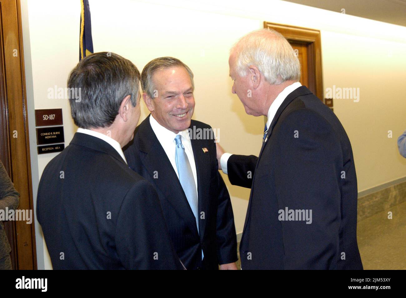 Office of the Secretary - Secretary Donald Evans with Senators ...