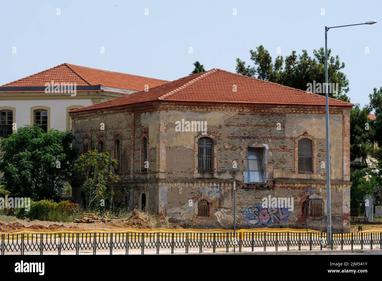 Ancient military barracks, Thessaloniki, Macedonia, Norrh-Eastern ...
