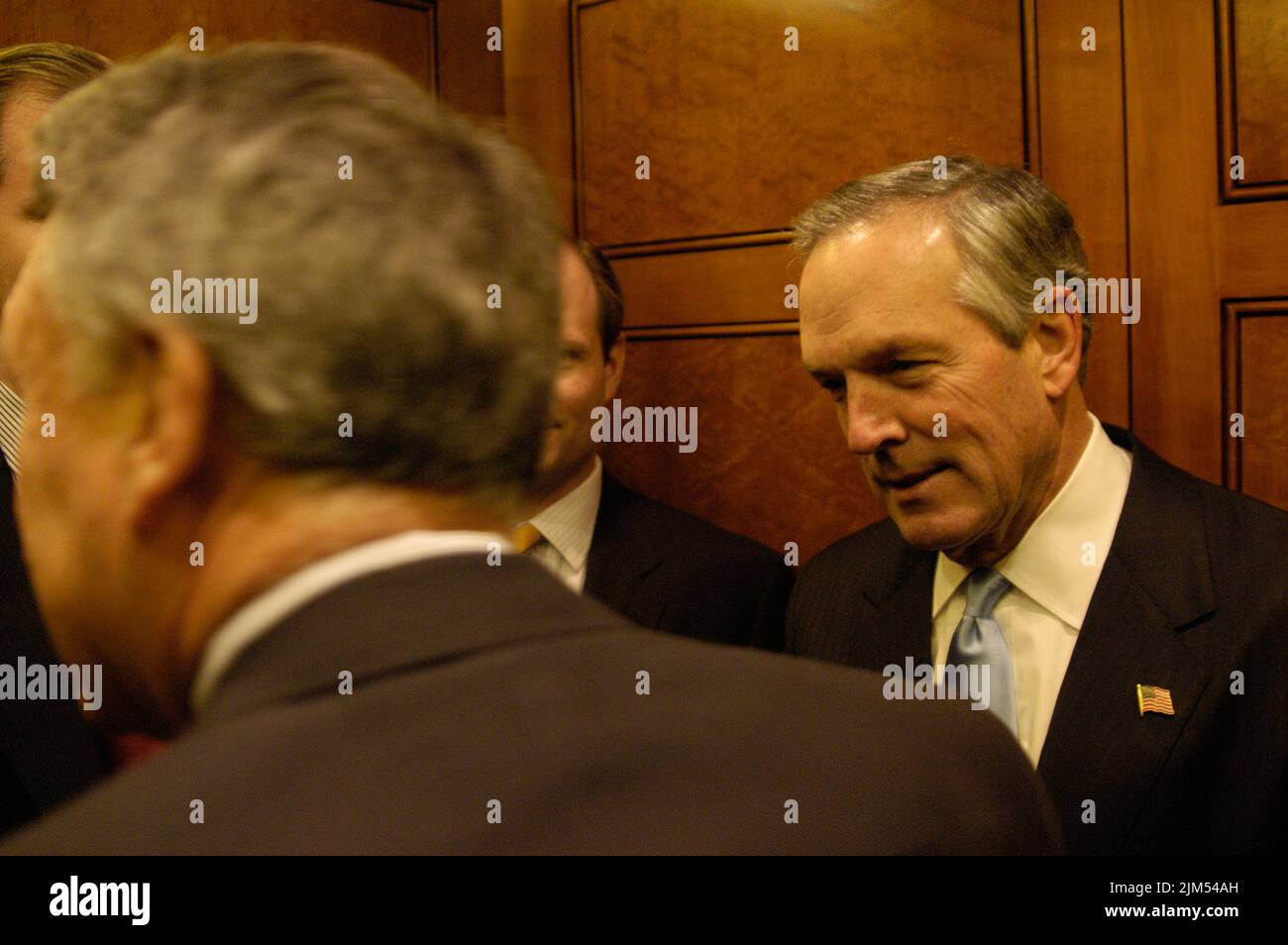 Office of the Secretary - Secretary Donald Evans with Members of ...