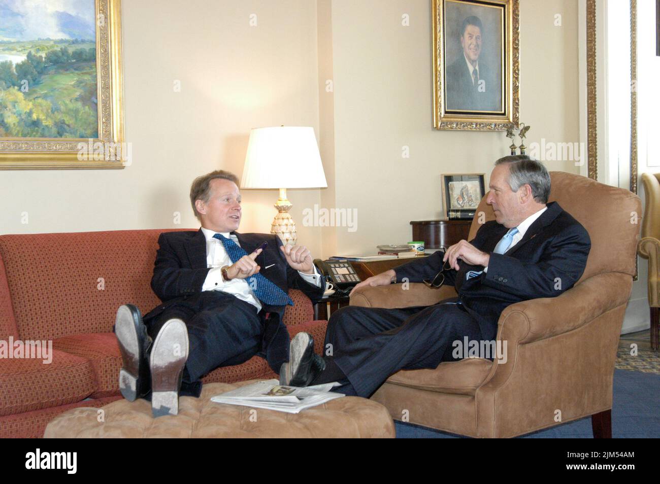 Office of the Secretary - Secretary Donald Evans with Senators ...
