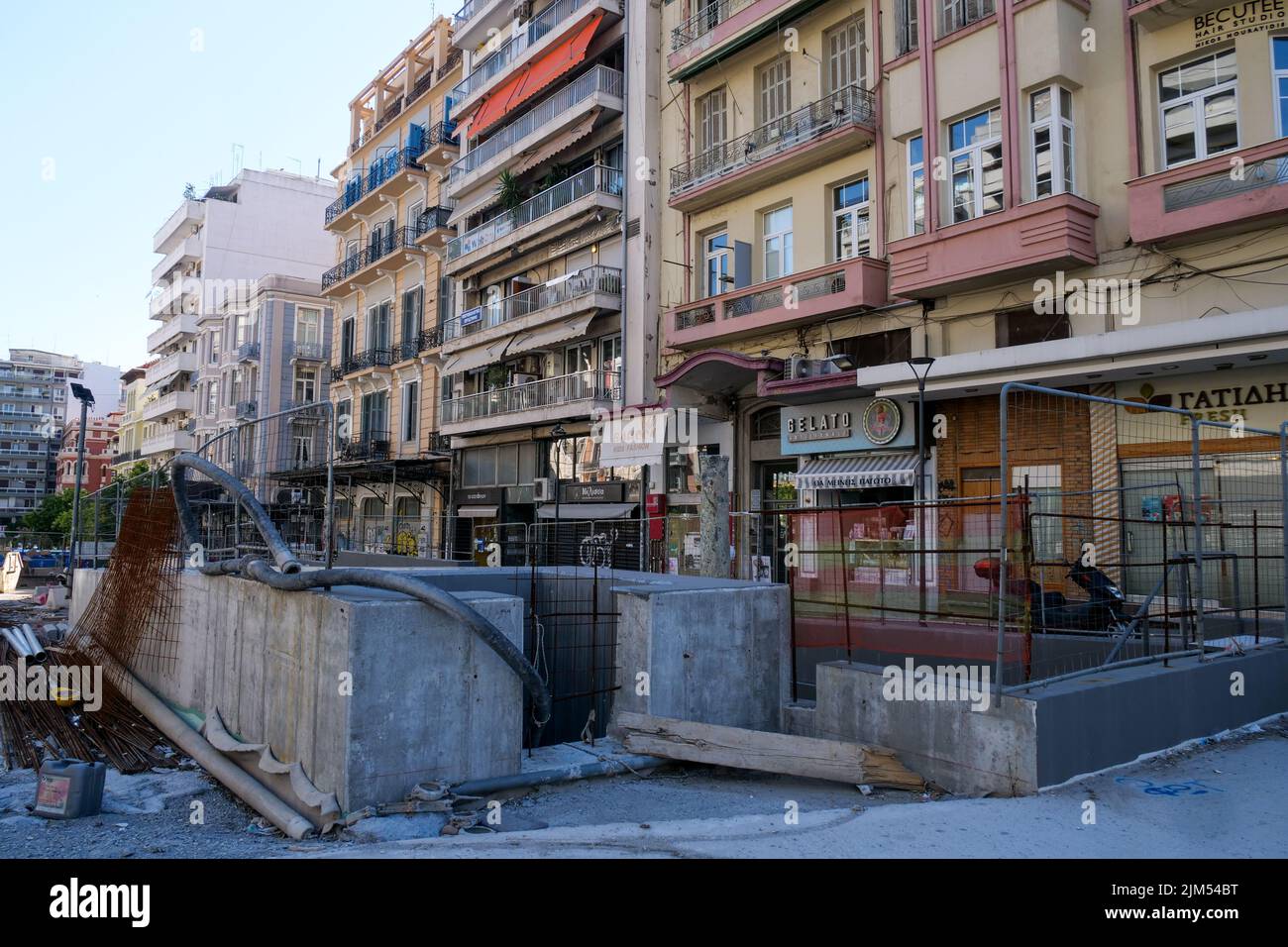 Thessaloniki subway hi-res stock photography and images - Alamy