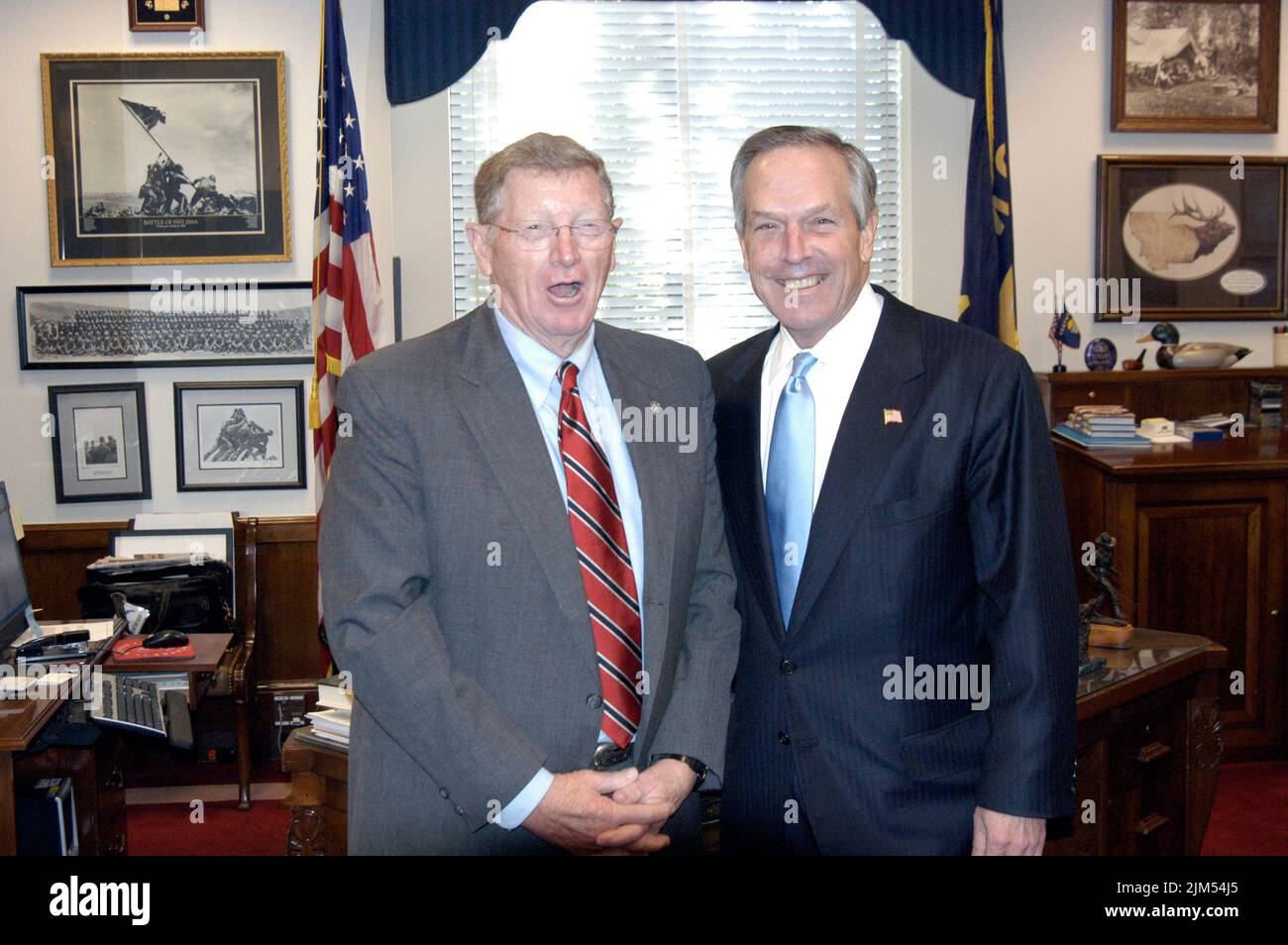 Office of the Secretary - Secretary Donald Evans with Senators ...